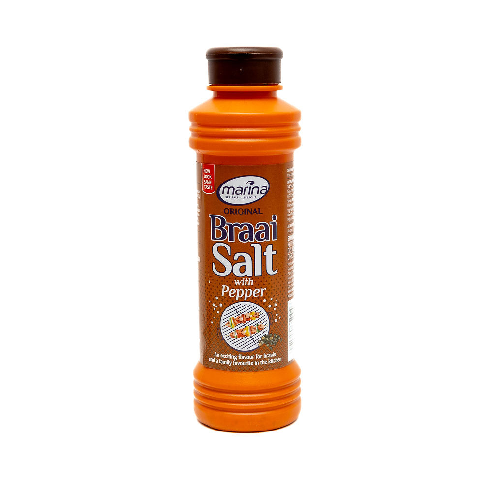 Marina Braai Salt with Pepper 400g | Biltong Direct